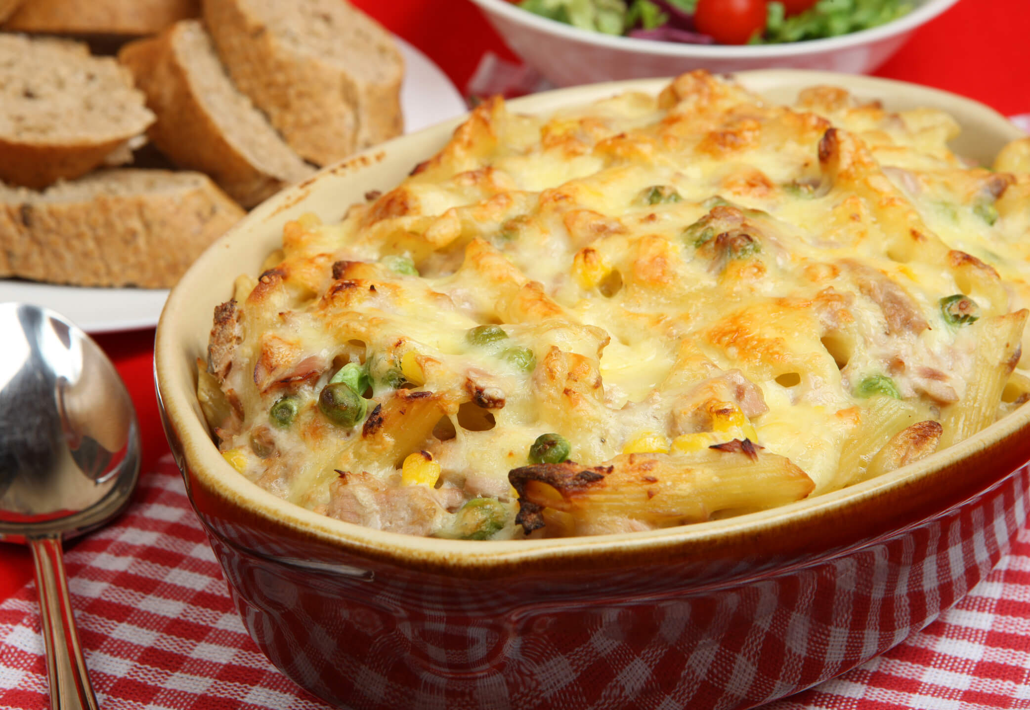 Cheesy Tuna Casserole - Jones Family Farm